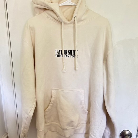 Taylor Swift | Sweaters | Taylor Swift Eras Tour Tan Hoodie | Poshmark